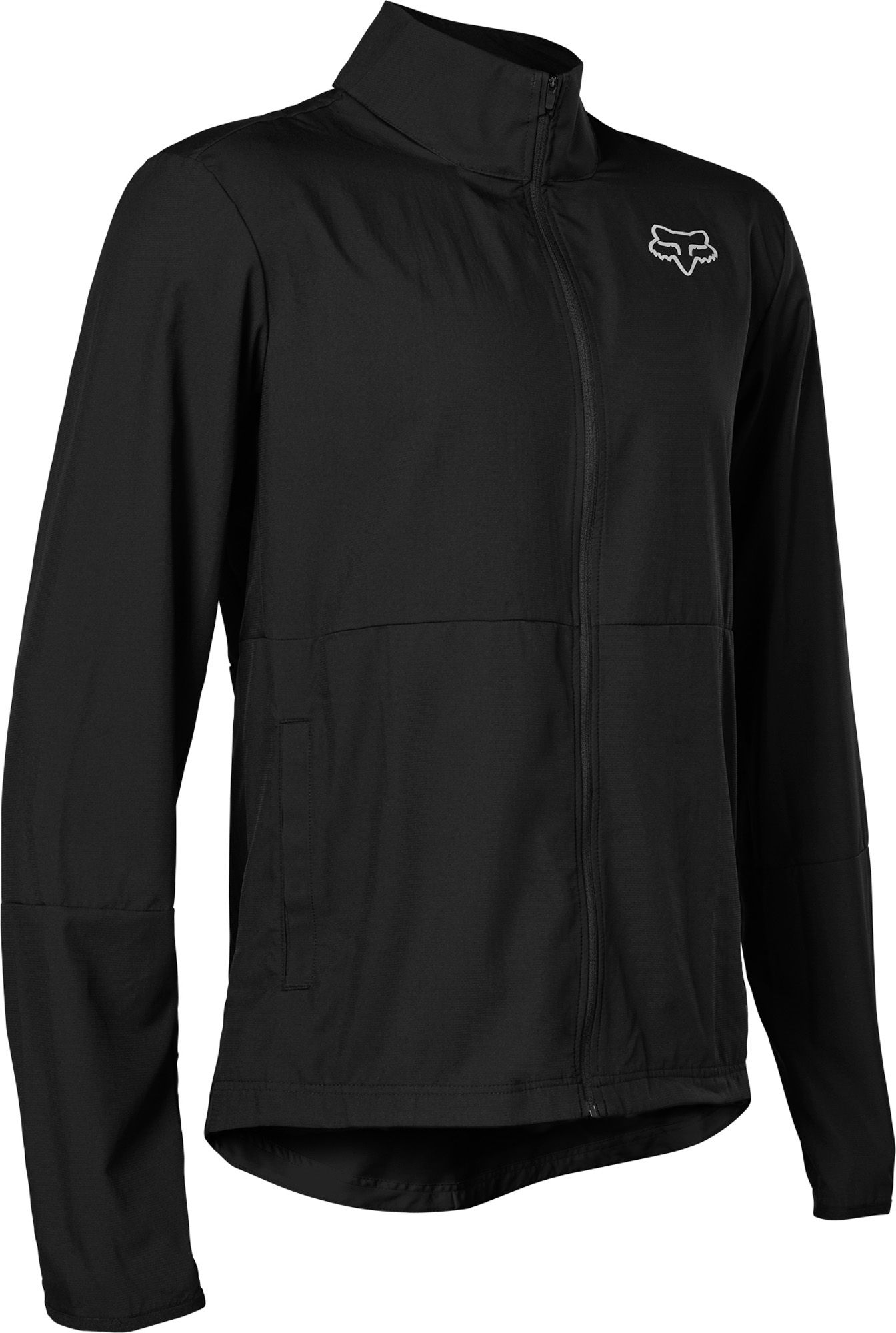 Pánská bunda Fox Ranger Wind Jacket Black | Cyklomania.cz